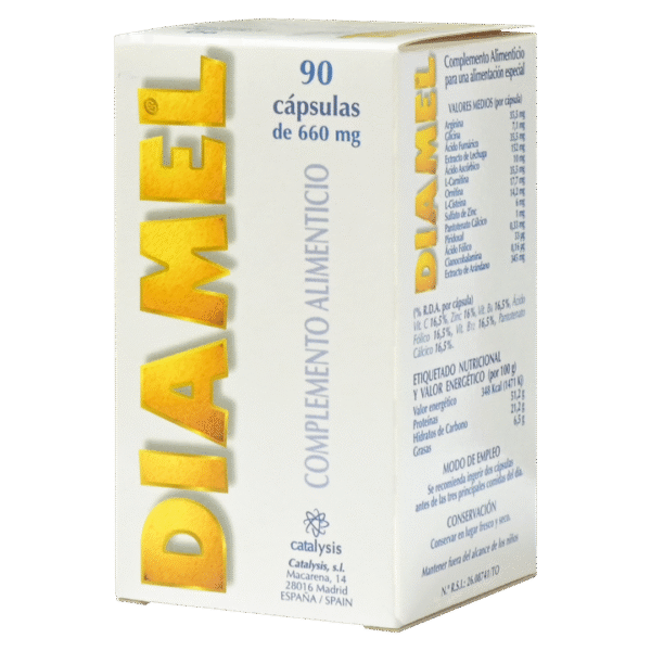 Diamel 90 capsulas | Droguería Italiana